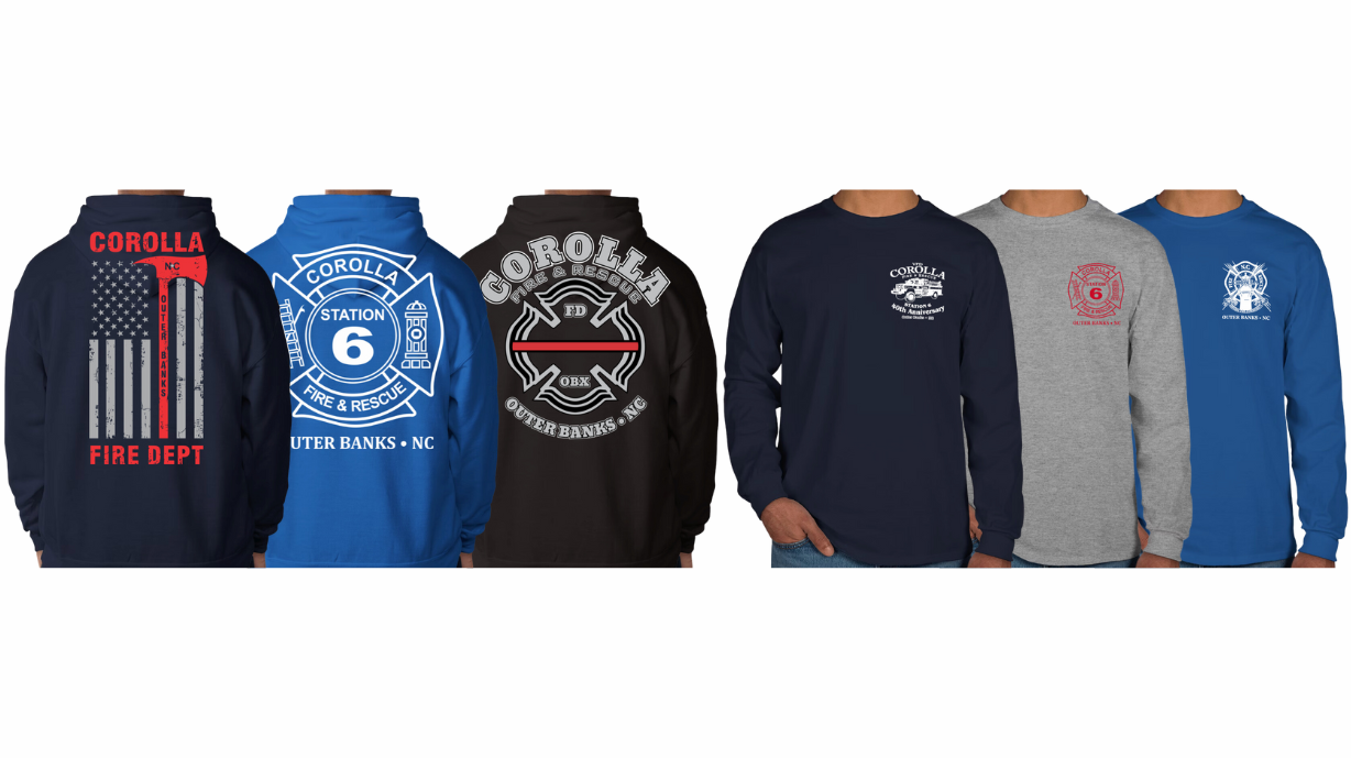Corolla Fire and Rescue Store | Shirts, Sweatshirts and Accessories ...